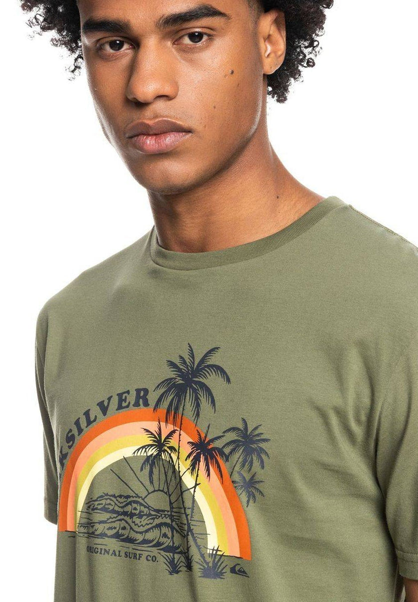 Quicksilver Sunset Reflections T-Shirt Four Leaf Clover – Stillo