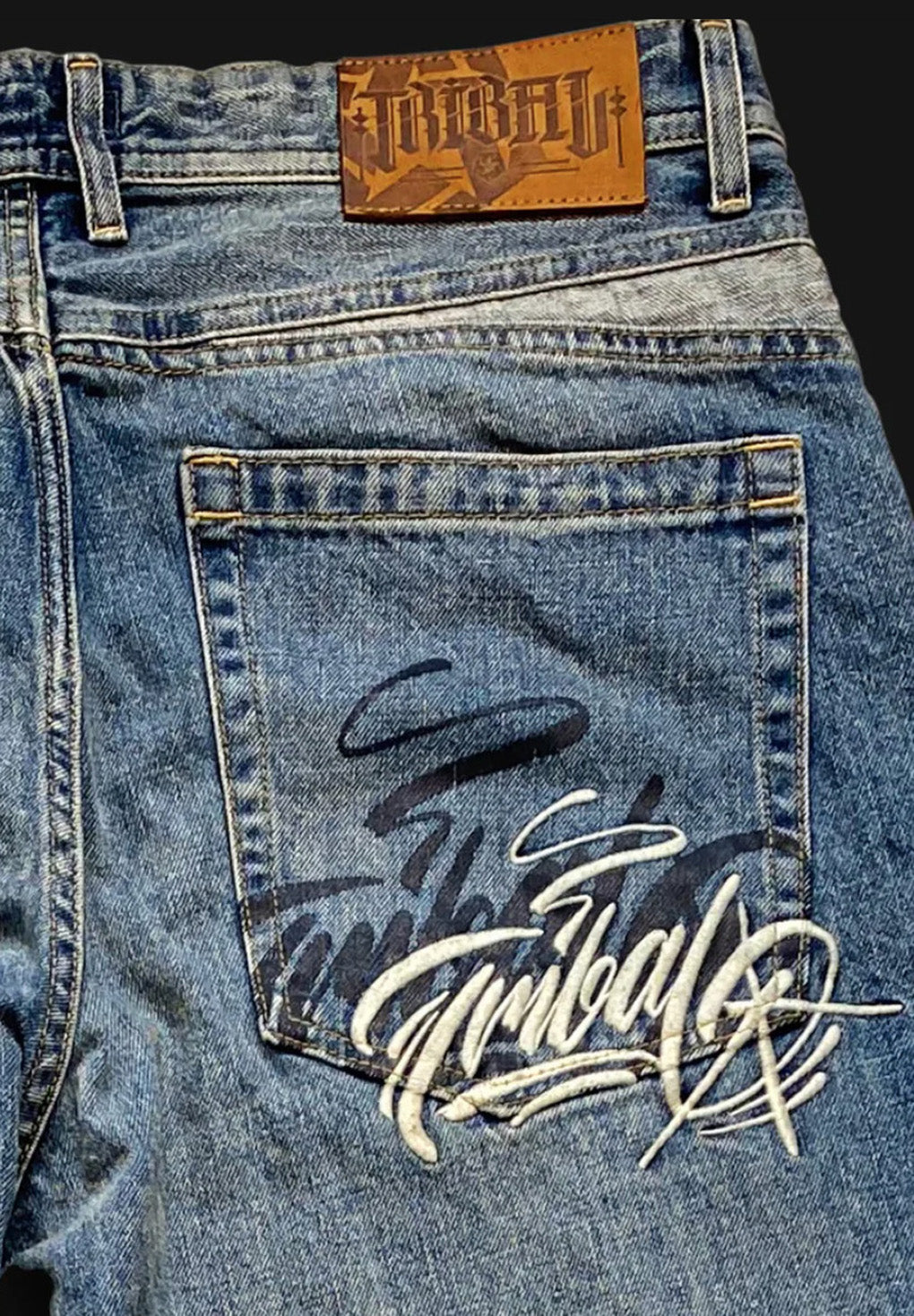 Tribal Gear T-Star Baggy Jeans Blue Steel - Stillo.dk – Stillo